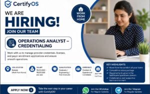 CertifyOS Work from Home Jobs; Hiring Operations Analyst – Apply Now ...